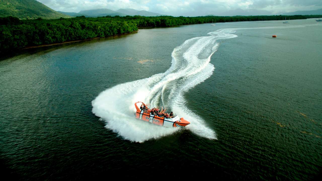 Bad Fishy Jet Boating, Cairns Boat Hire, Cairns River Cruises | Green ...